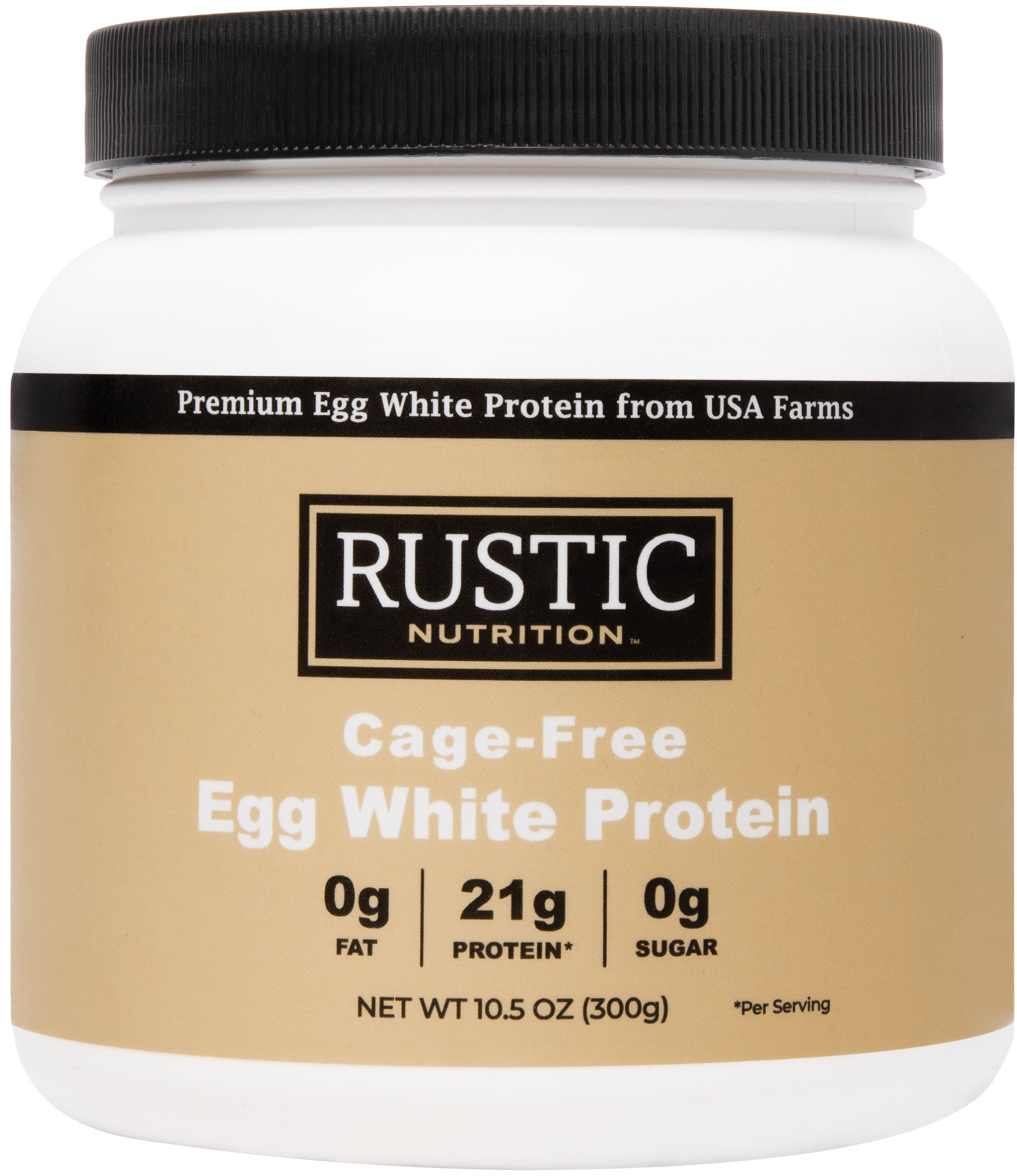 Premium Cage-Free Egg White Protein Powder, USA-Sourced, Humanely-Rais ...